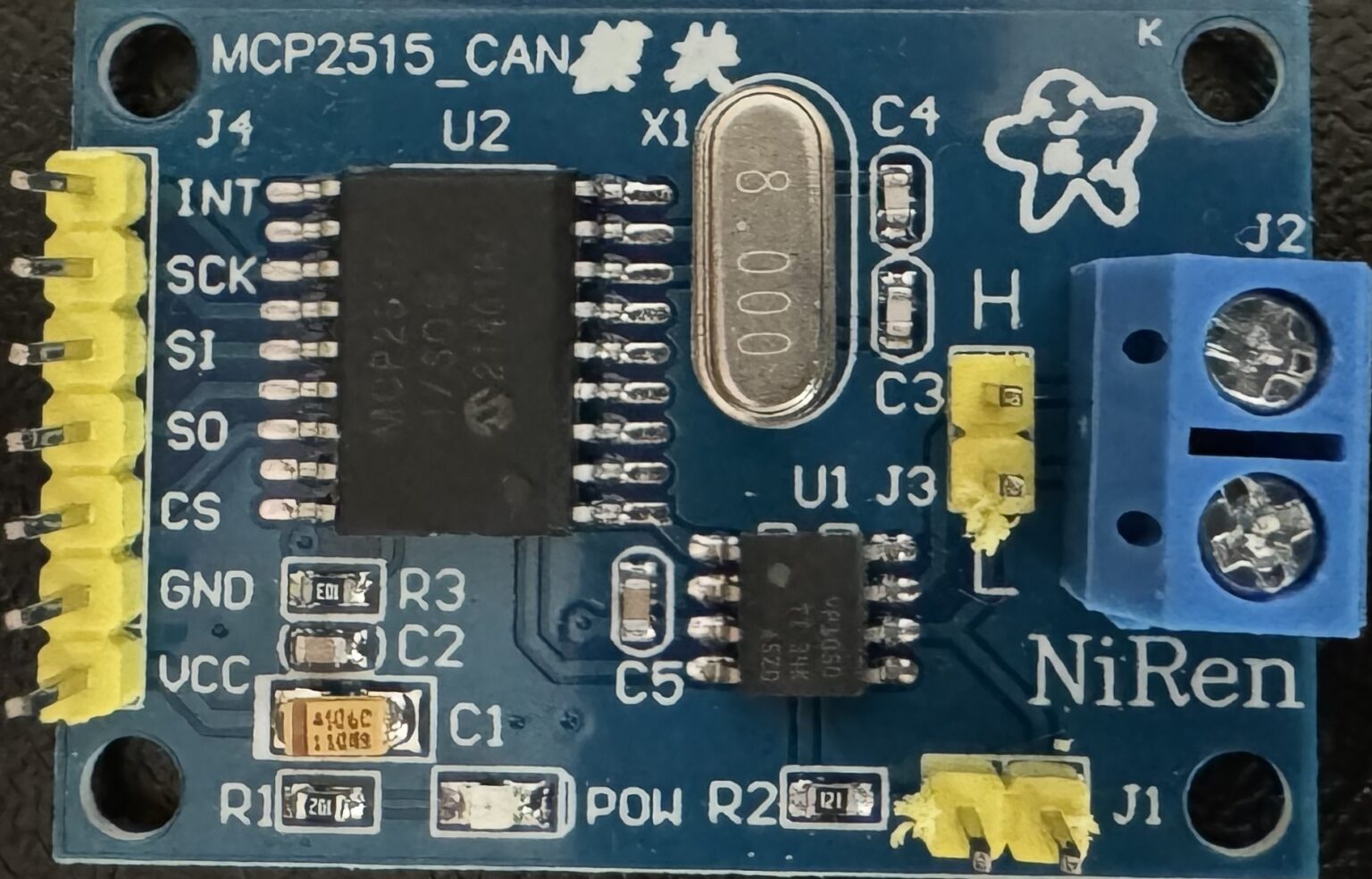 ArduinoとMCP2515系nirenモジュールでの送信エラーで挫折した話 | MCP_CAN_lib – 流山おおたかの森Techブログ